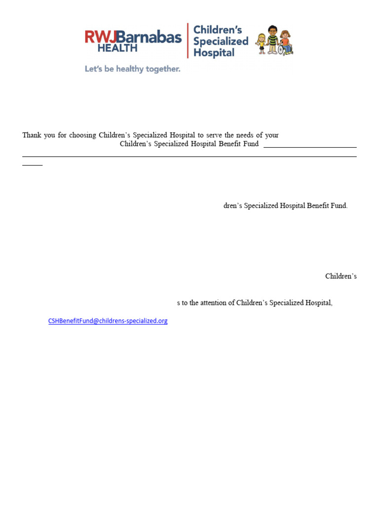 CSH Benefit Fund App and Cover LTR 2024 English | PDF | Social Security ...