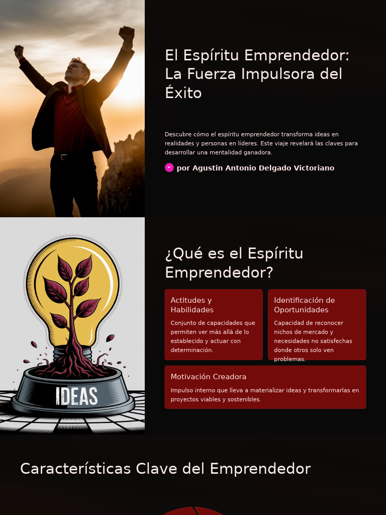 El Espiritu Emprendedor La Fuerza Impulsora Del Exito Pdf