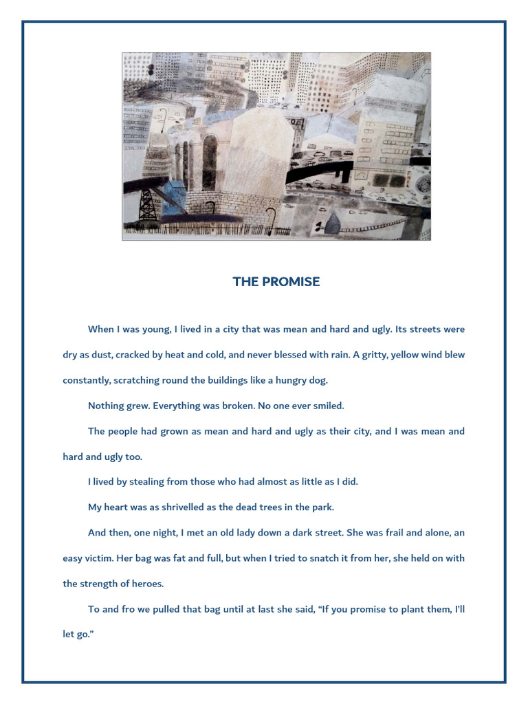 The Promise Nicola Davies | PDF