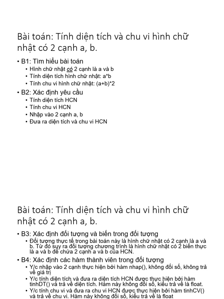 Bai Mau PTTK Ctrinh HDT HCN | PDF