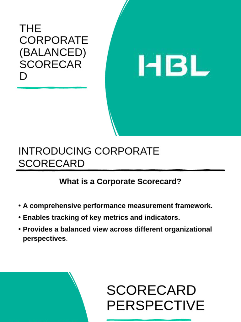 Corporate Scorecard Performance Metrics | PDF | Performance Indicator ...