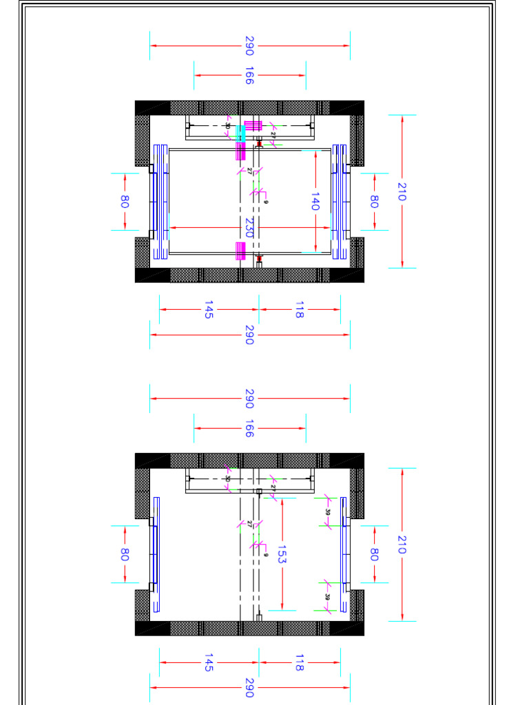 Elevator Drawing | PDF