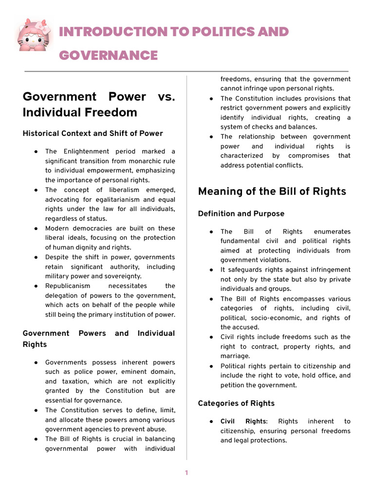 POLGOV Prelims | PDF | Freedom Of Speech | Search Warrant