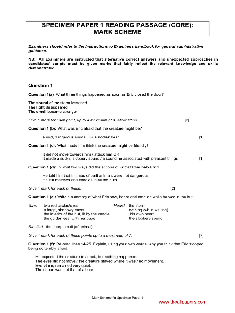 Eric Comprehension & Journal Ans Key | PDF | Grammar | Fluency