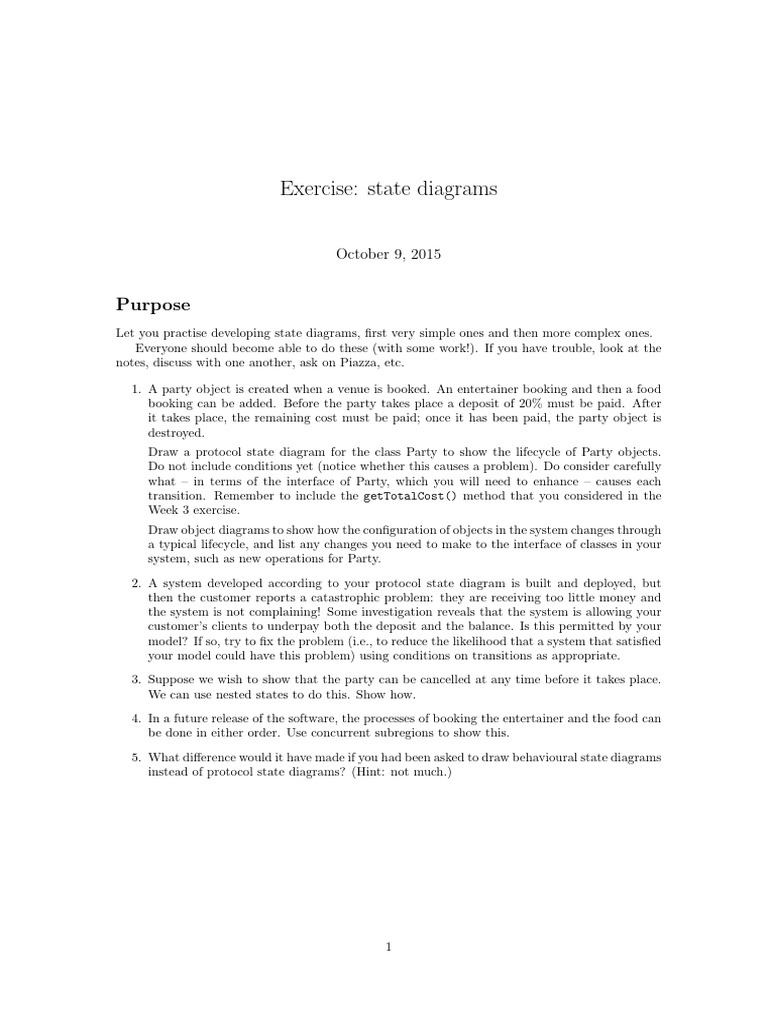 Exercise WK 5 | PDF