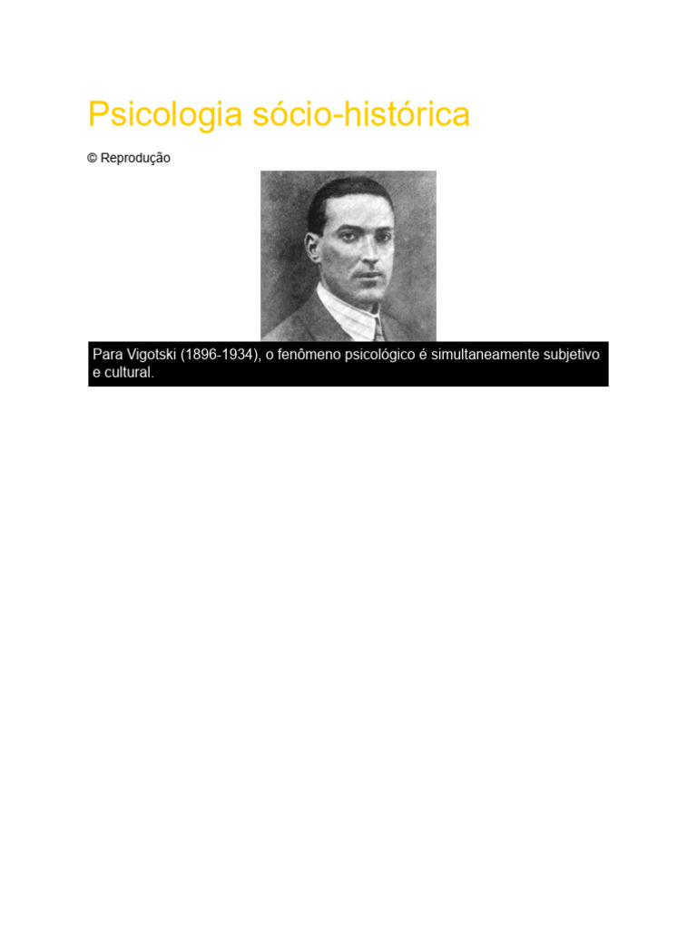 pt1 - Psicologias - Ana Mercês Bahia Bock | PDF | Psicologia | Sociologia