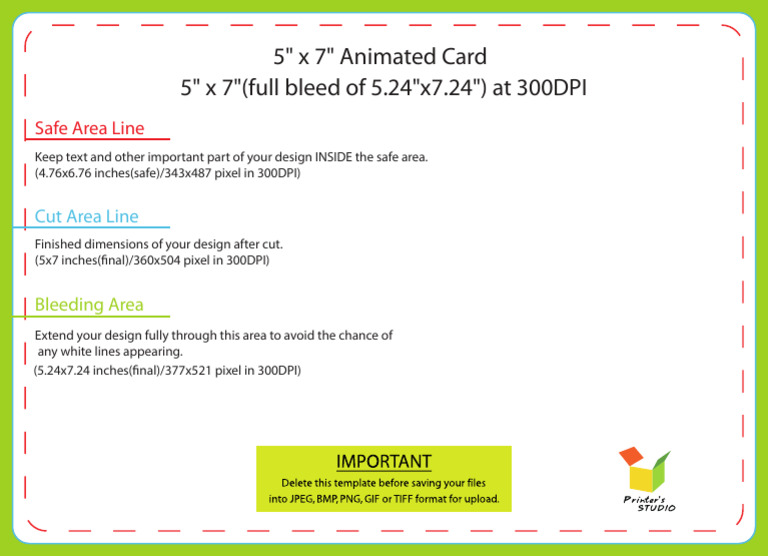 5x7 Animated Card 2 | PDF