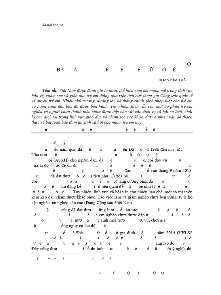 Tap Chi XHH So 3 - 2017 Doan Kim Thang | PDF