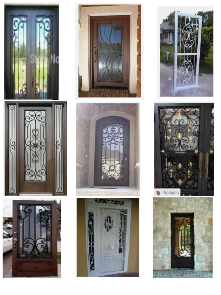 Modelos de Puertas y Ventanas | PDF