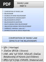 Consanguinity Chart | PDF | Law