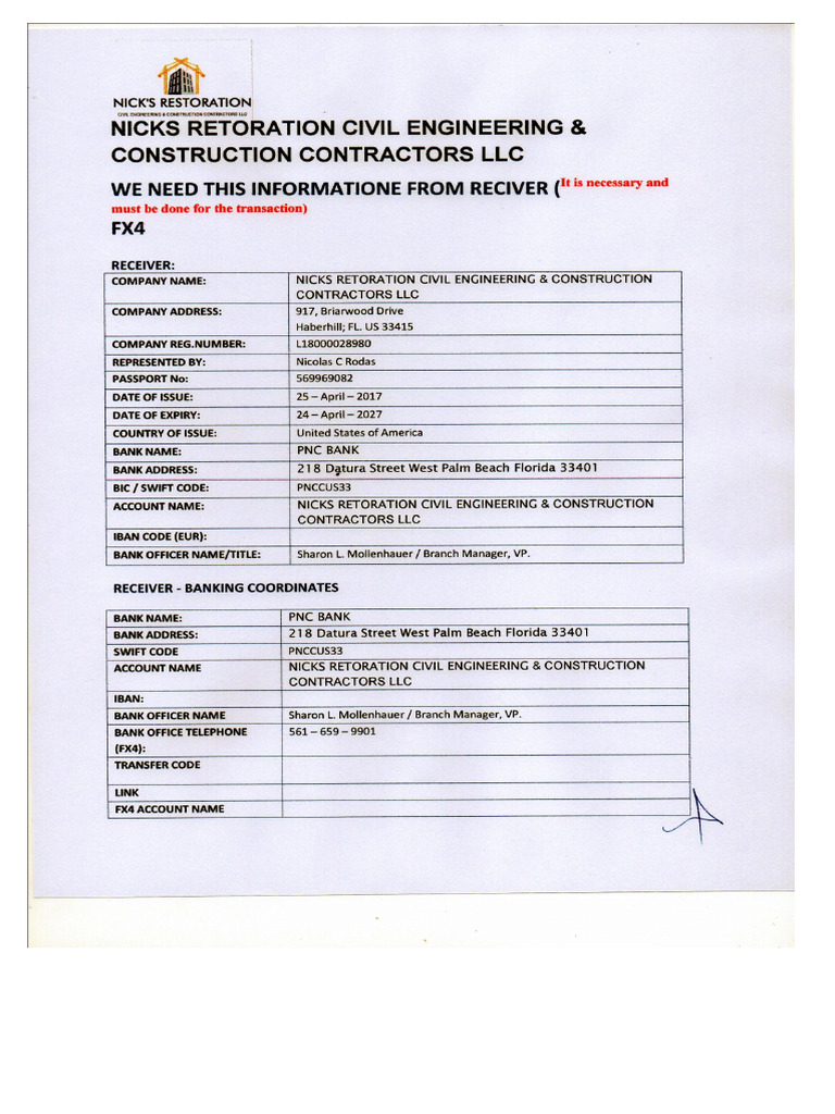 Datos Nick Rodas Dos Hojas | PDF