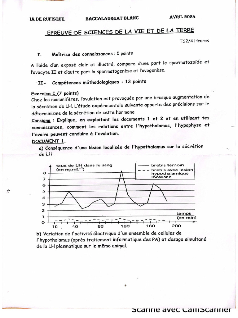 BAC BLANC 2024 | PDF