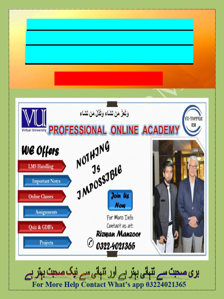 CS408 Mcq's FinalTerm by Vu Topper RM | PDF | Graphical User Interfaces | Usability