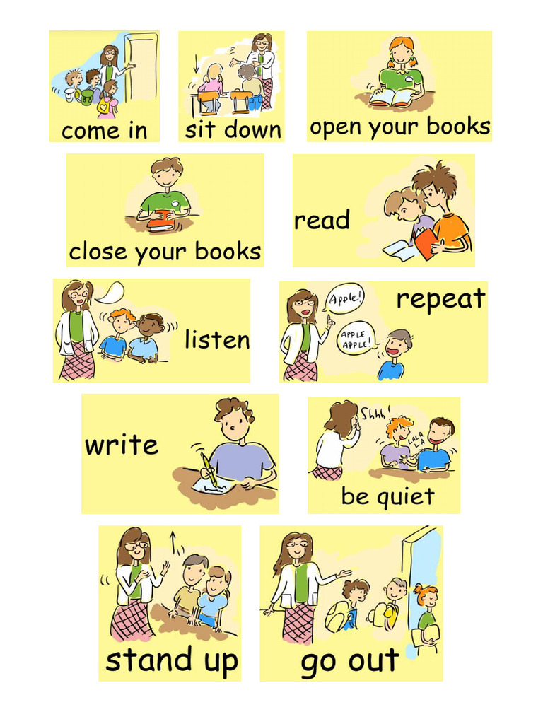 Classroom Language | PDF