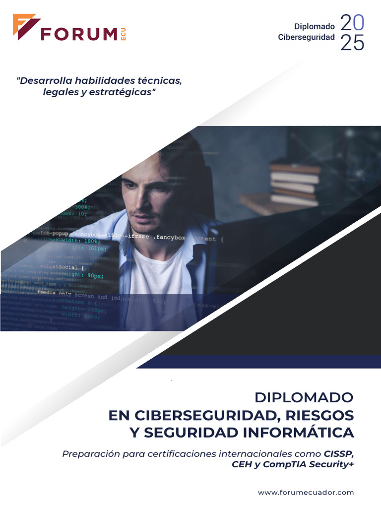 DIPLOMADO CIBERSEGURIDAD PDF | PDF | La seguridad informática | Seguridad