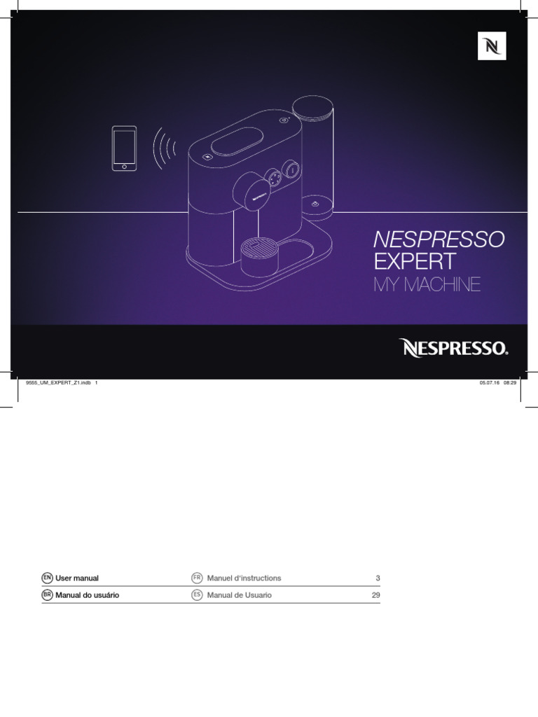 WWW Expert z1 C Nespresso (En FR BR Es) | PDF | Electrical Connector | Ac Power Plugs And Sockets