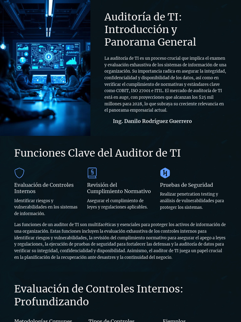 1.5 Caracteristicas y Funciones Del Auditor de TI | PDF | La seguridad informática | Seguridad