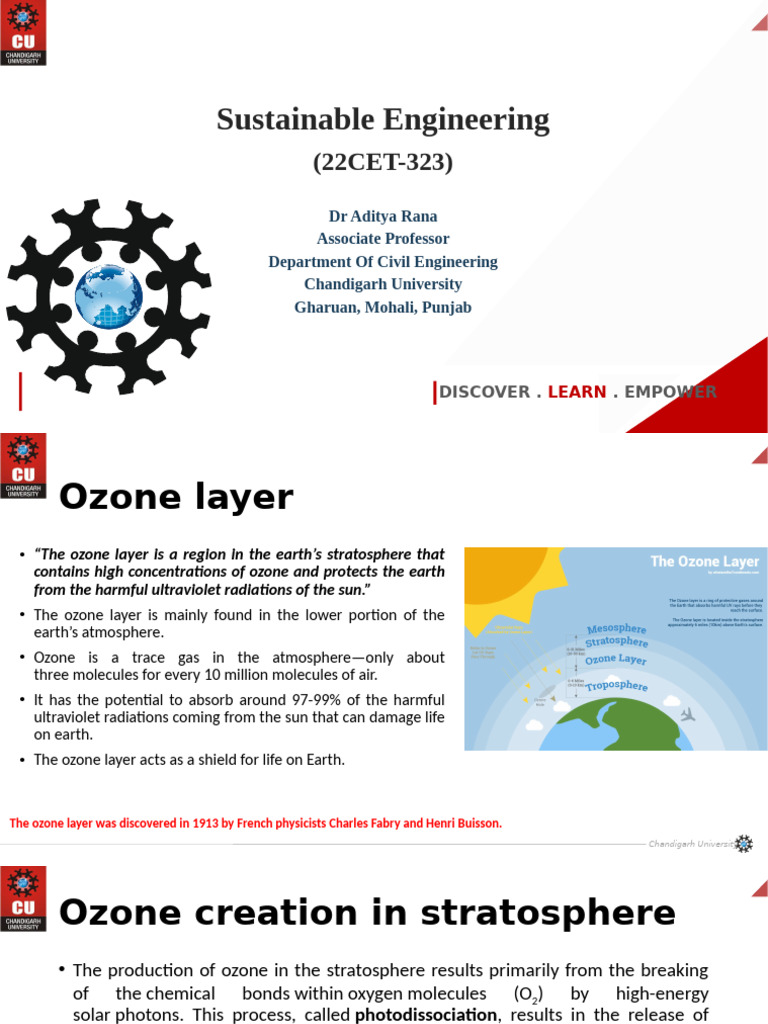 Ozone Layer Depletion | PDF | Ozone Depletion | Chlorofluorocarbon