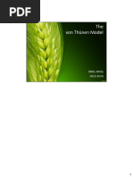 AP Human Geography: Von Thunen Model | PDF | Agriculture | Farms