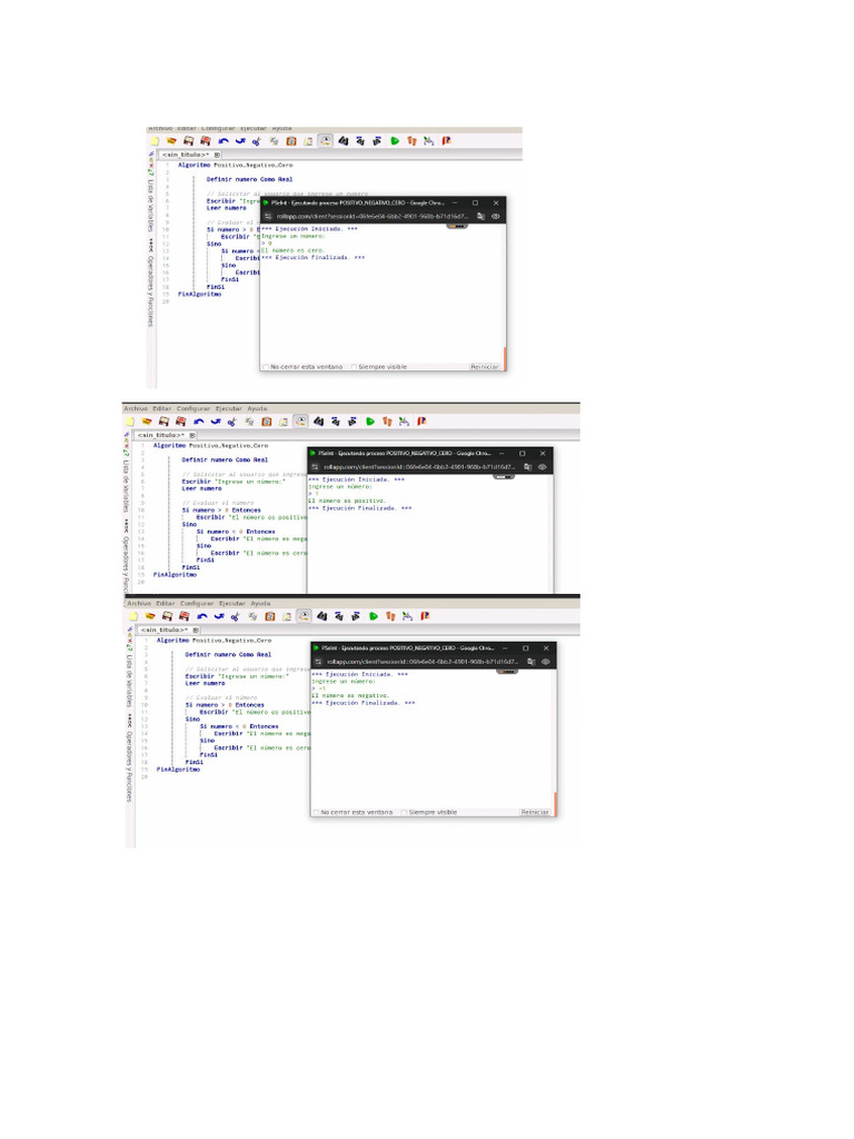 Elabore Un Algoritmo y Ejercicio Pseint para El Siguiente Enunciado | PDF