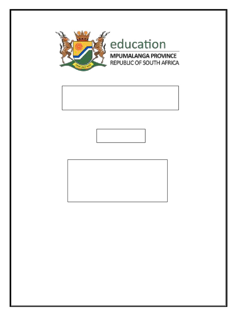 GEOGRAPHY 12 Intervention Test Marking Guidelines | PDF