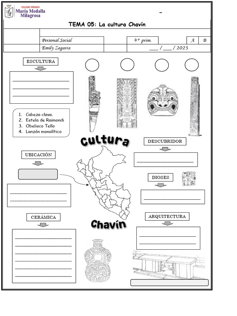 4to - Cultura Chavín | PDF