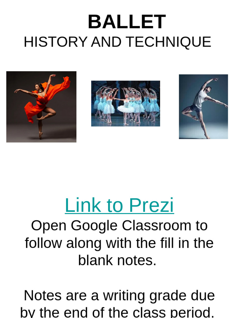 Ballet History and Technique Guide | PDF | Ballet | Concert Dance