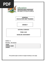 Memo Grade 7 Mathematics Investigation Term 2 2025 - 015804 | PDF ...