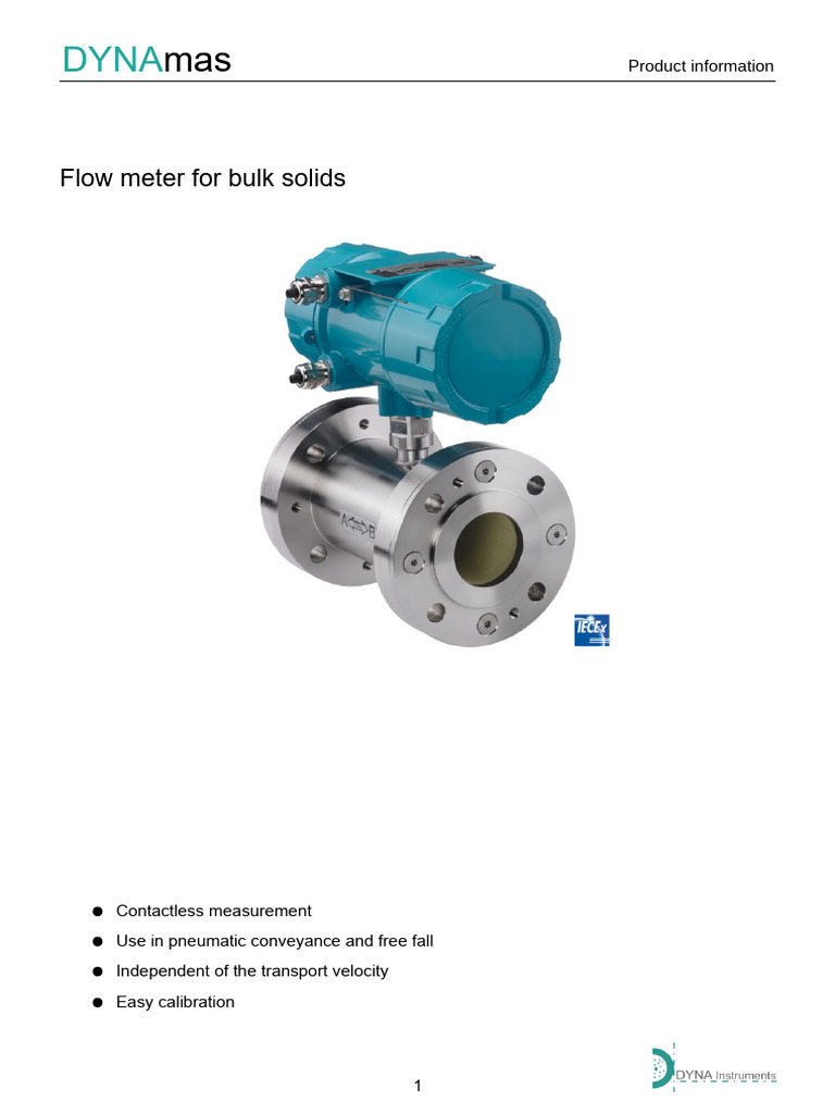 DYNAmas_product-information_MAN-15-rev-2-en-GB | PDF | Mechanical ...