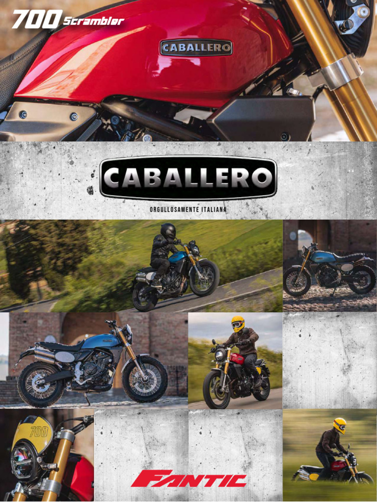 Fan Web Caballero Scrambler 700 Ficha Tecnica | PDF | Embrague ...