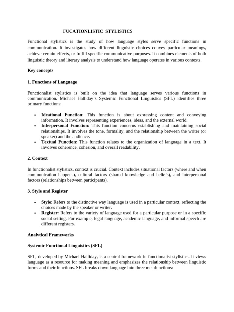 Fucationlistic Stylistics | PDF | Feminism | Gender Studies