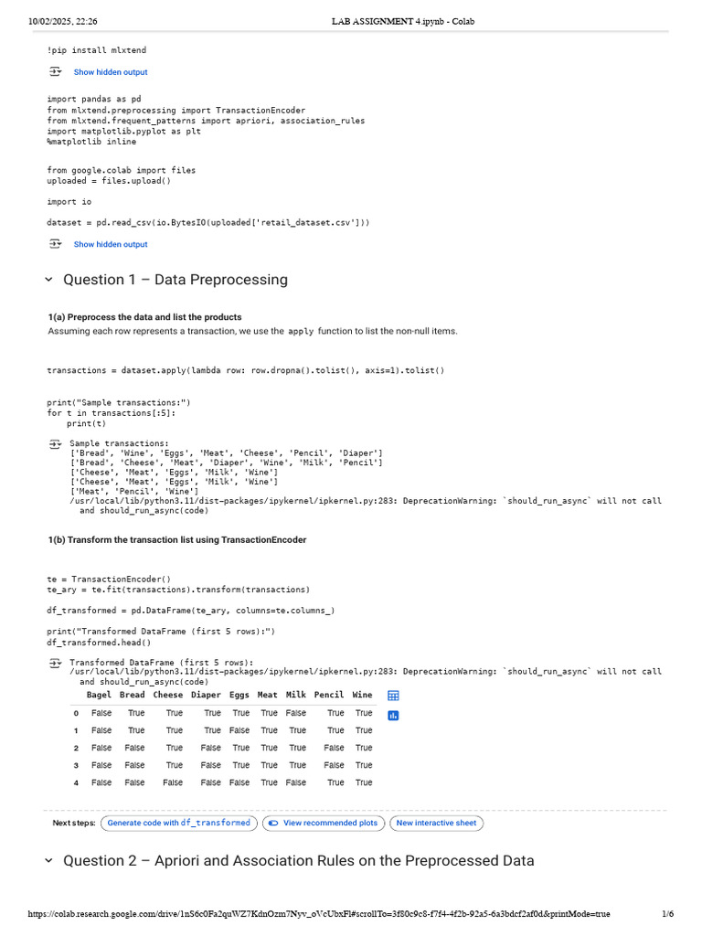 Lab Assignment 4ipynb Colab Pdf Data Analysis Computing 0449