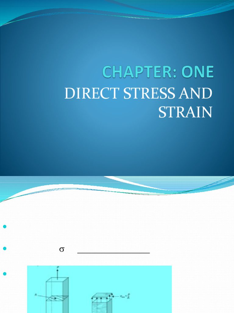 Understanding Direct Stress and Strain | PDF | Deformation (Engineering) | Strength Of Materials