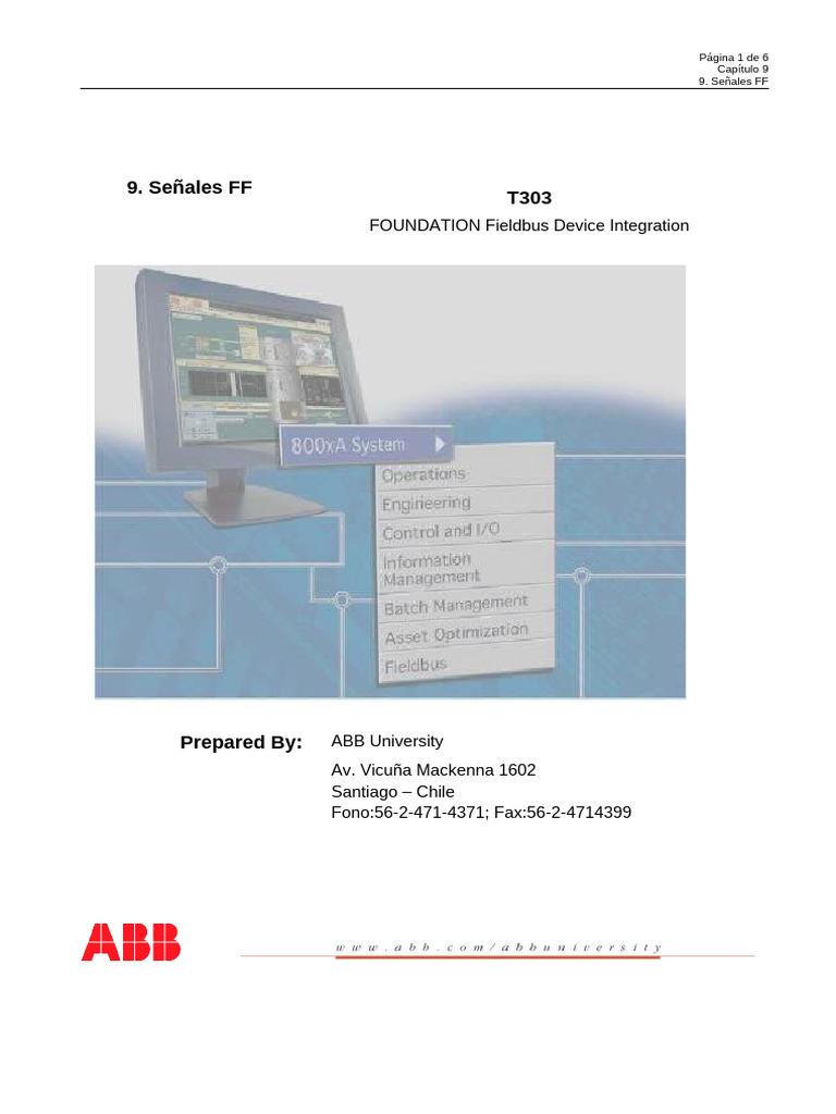 Señales FF y Mapeo a Host CI860 | PDF | Ciencias de la Computación ...