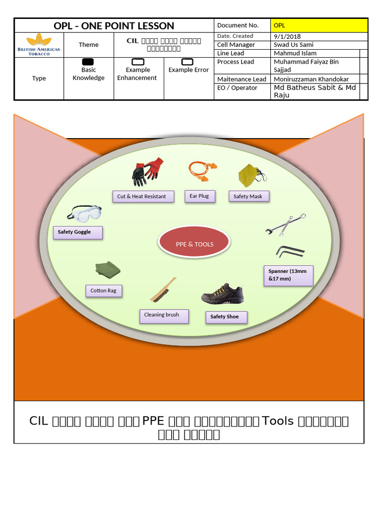 Final Shift CIL OPL | PDF