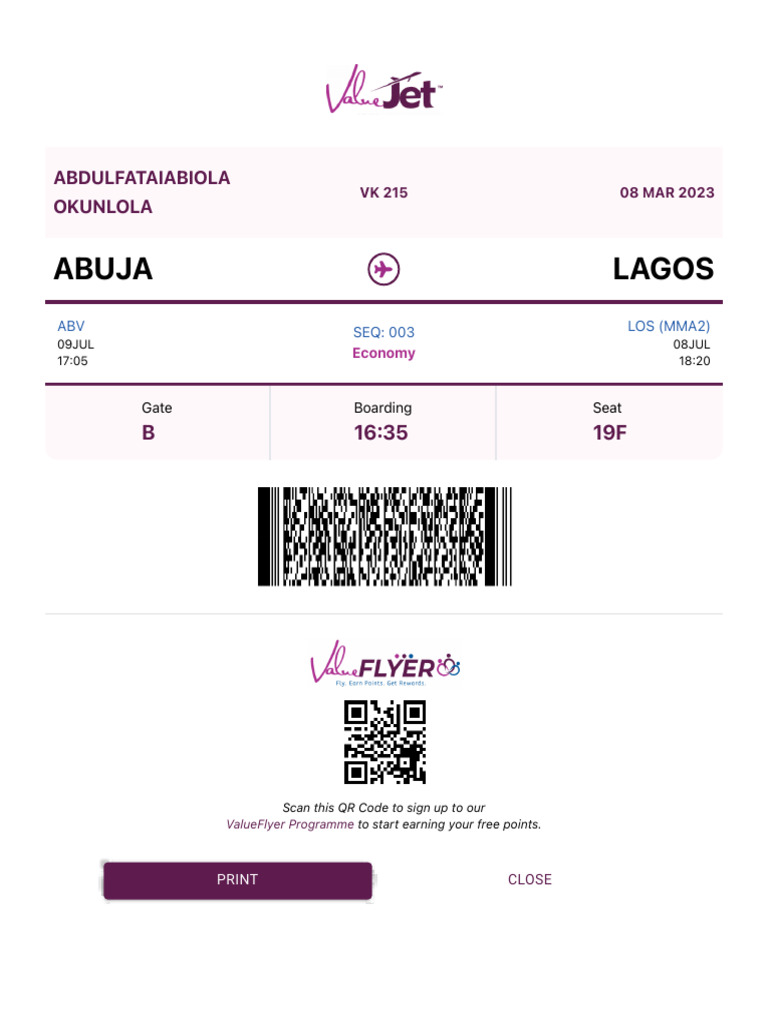 ValueJet - Creating A World Where Everyone Can Fly | PDF