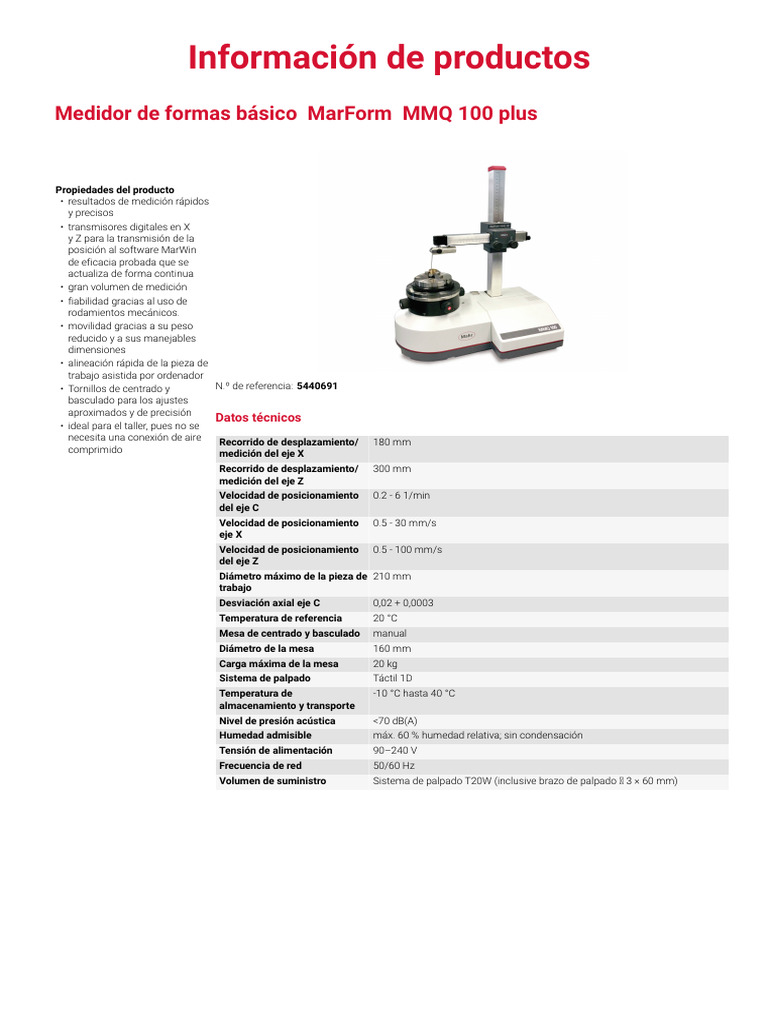 5440691-formmesstechnik-marform-mmq-100-plus | PDF | Ingeniería mecánica