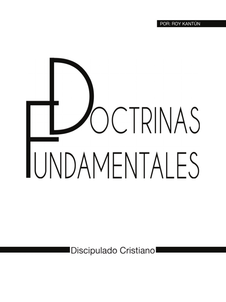 3 Doctrinas Fundamentales 7 L | PDF | Fe | Pecado