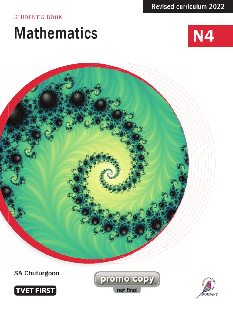 Mathematics n4 Student Book - Compressed-1 | PDF | Matrix (Mathematics ...