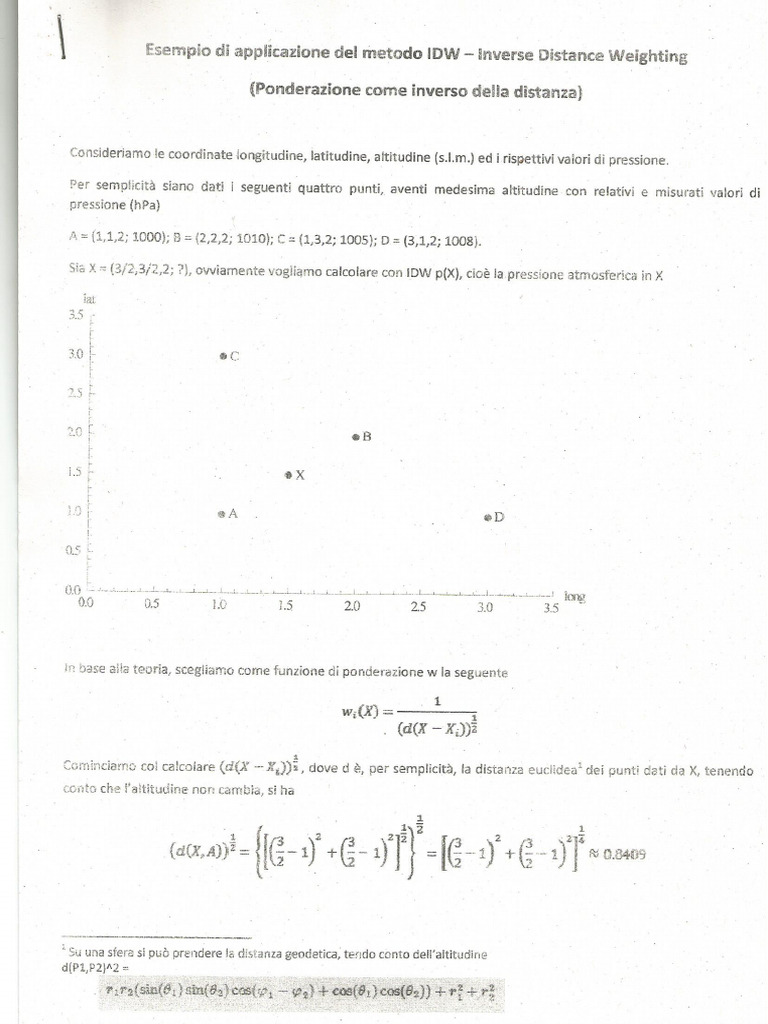 InverseDistanceWeighting IDW Sample | PDF