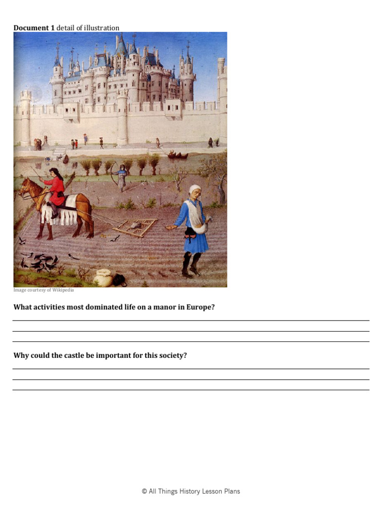 Manorialism and Feudalism in Medieval Europe | PDF | Feudalism | Count