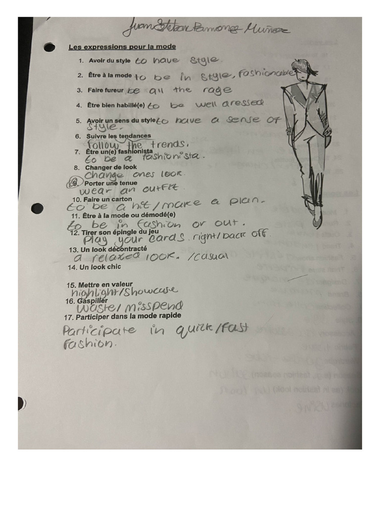 French Expressions Notes | PDF French Expressions Notes | PDF