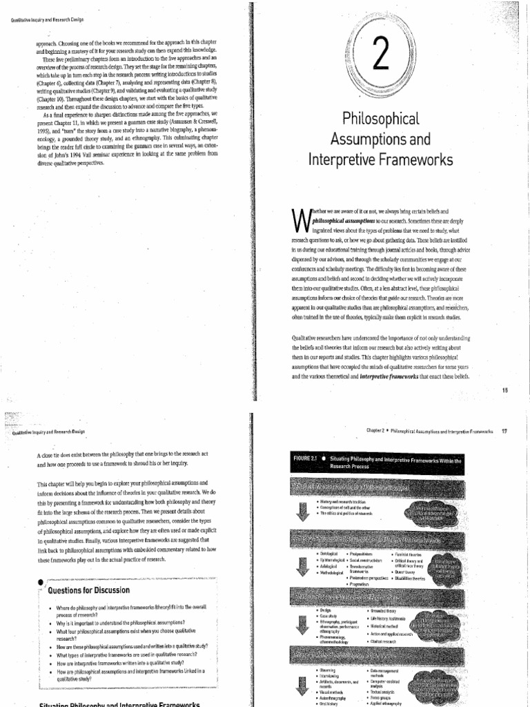 Creswell y Chery - Qualitative Inquiry and Research Design | PDF