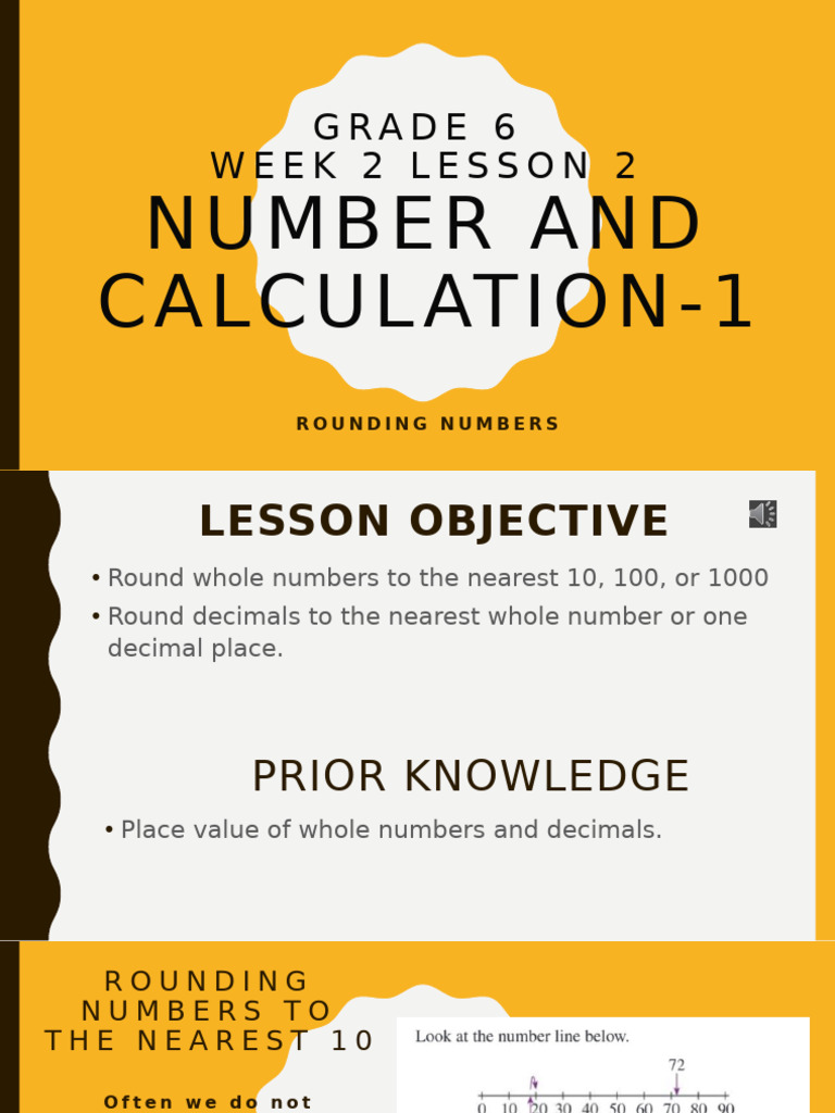 Math Grade 6 Week 2 Lesson 2 Rounding numbers (1) | PDF | Arithmetic ...