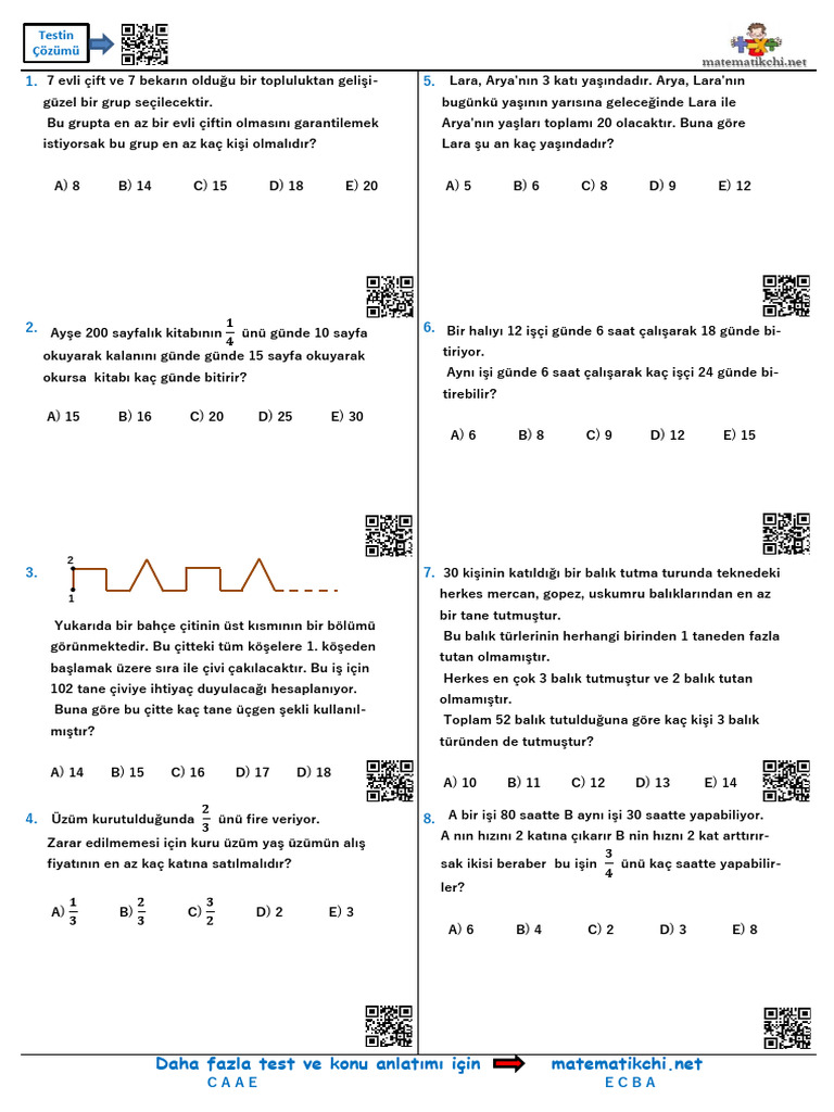 Problemler-1-N-16-QR-YS | PDF