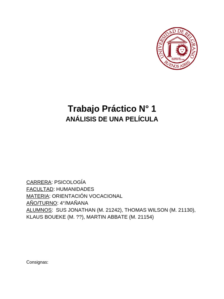 Analisis de Una Pelicula | PDF | Maestros