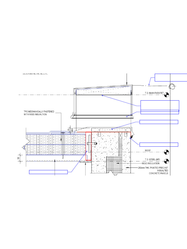 Parapet Flashing and Insulation Guide | PDF