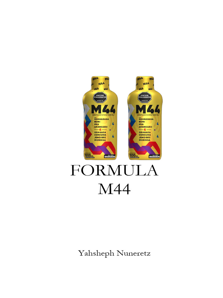 Formula m44 | PDF | Antioxidante | Inflamación