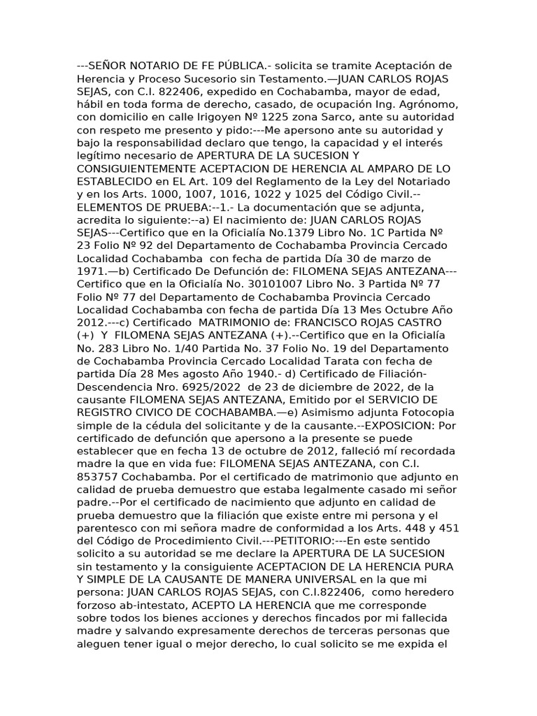 Herencia | PDF | Herencia | Justicia