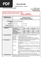 Comfort Fabric Conditioner Safety Data | PDF | Firefighting | Personal ...